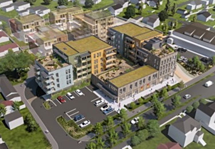 Tolvsrød Torg kontrakt til Betonmast