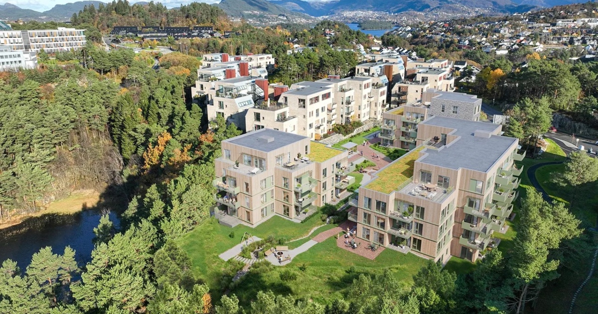 Skanska bygger for Selvaag Bolig i Bergen