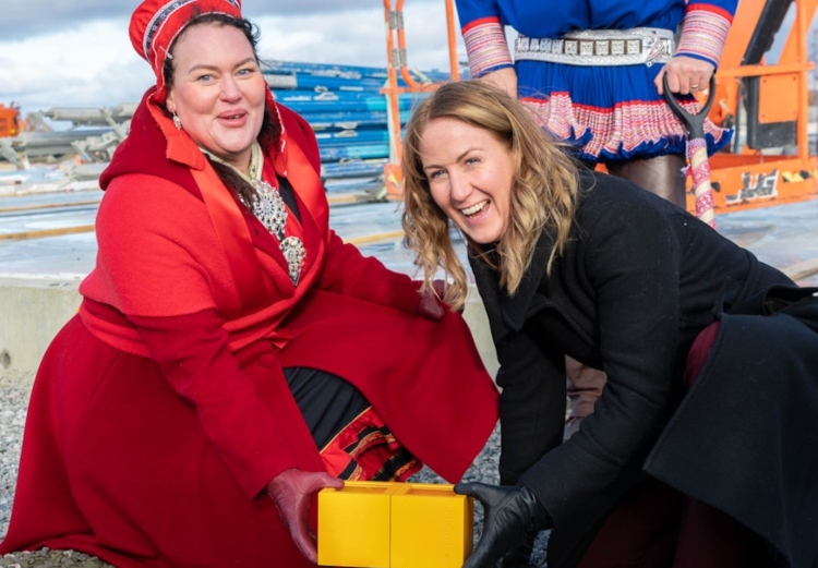 Grunnsten lagt ned i Kautokeino